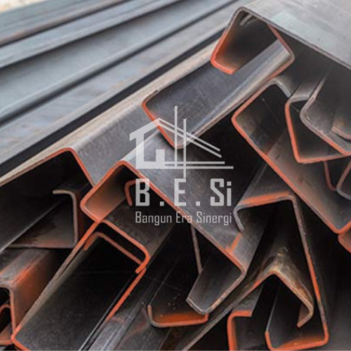 Jual CNP Tipe A 100 x 50 x 7 x (Tebal 2mm | 3.2mm) x 6 M | Kanal C Besi ...