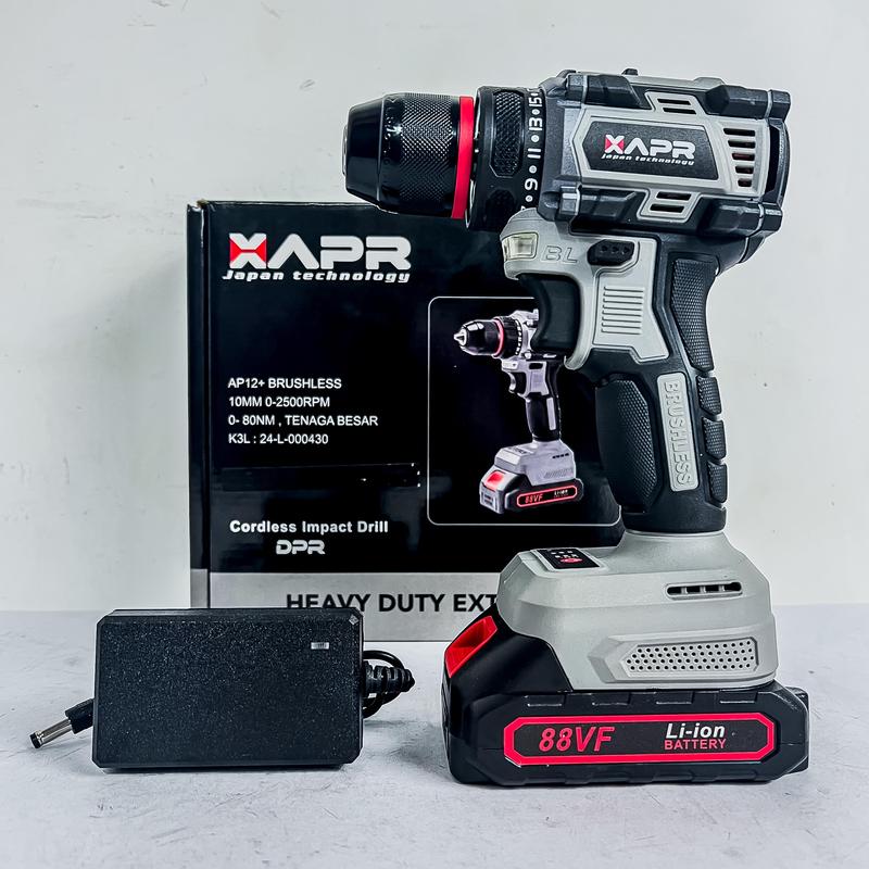 APR RAJA BOR CORDLESS BRUSHLESS TYPE AP12+ 10mm keyless auto - Shop ...