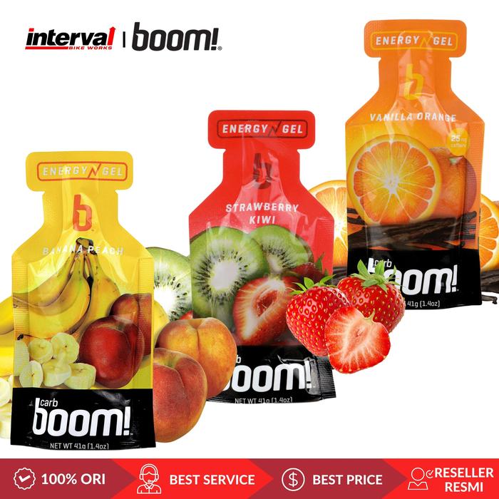 Jual Carb Boom! Energy Gel Semua Rasa / Low Sugar Boom Nutrition - Kota ...