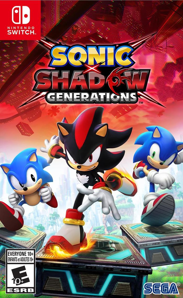 Jual Nintendo Switch Sonic x Shadow Generations / Sonic Shadow ...