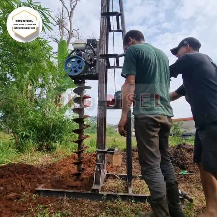 Jual Mesin Bor Tanah Eart Auger / Bor Pondasi Panjang Mata Bor 2.5 ...