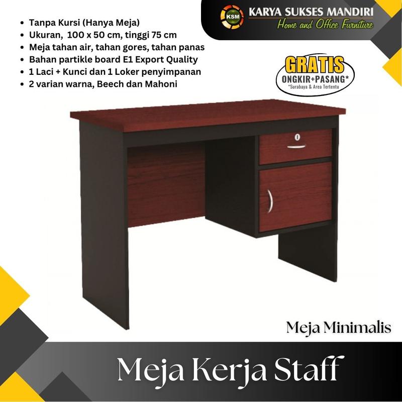 Meja Kantor / Meja Staff / Meja Admin / Meja Tulis Meja Kerj - Shop ...