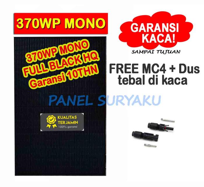 Jual Panel Surya 370wp Mono Solar Panel Cell 370wp Mono HALF-CUT FREE ...