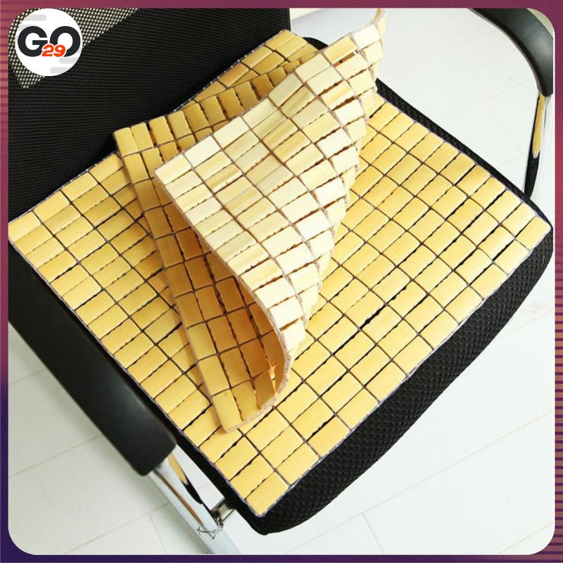 Alas Duduk Bambu Anti Panas Chair Breathable Seat Cushion Ca - Shop ...