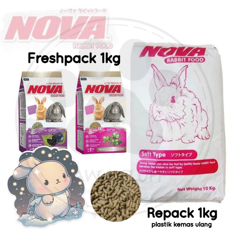 Nova Rabbit Food Alfafa- Freshpack 1kg - Shop | Tokopedia