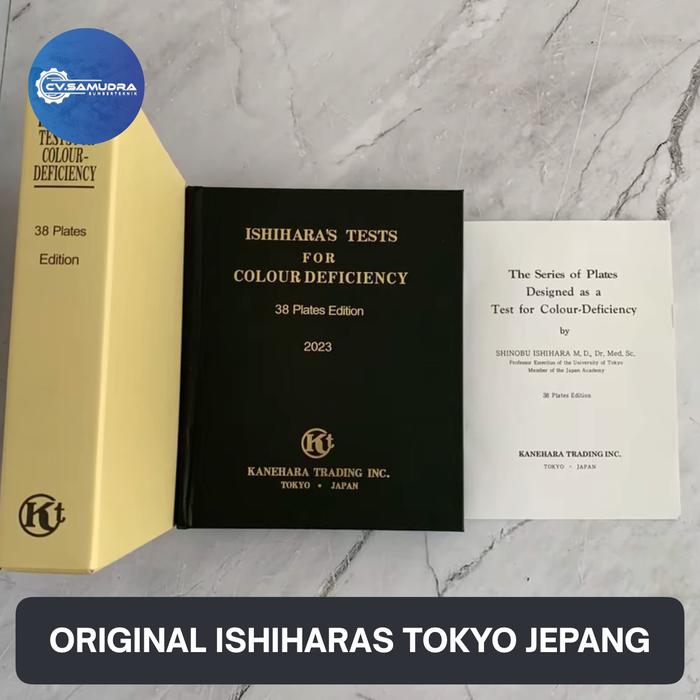 Jual buku cek tes buta warna isihara 38 plates - Jakarta Barat ...