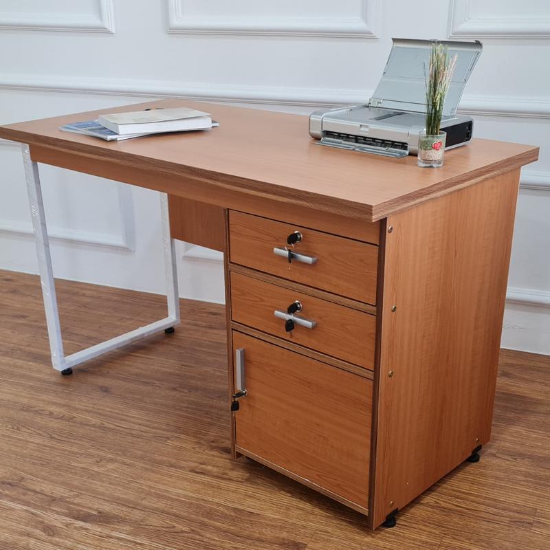 MEJA STAF 120 CM MEJA GURU MODERN MEJA KANTOR TERLARIS MEJA DIREKSI MT ...