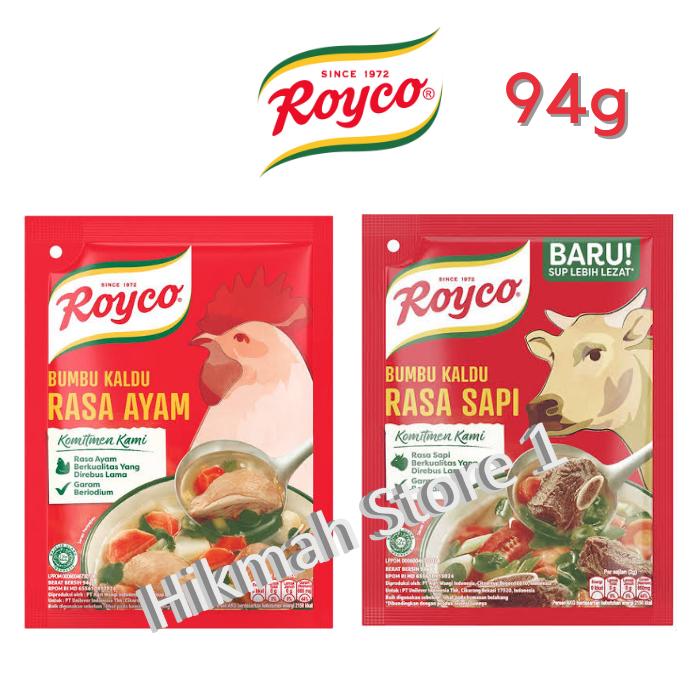 royco kaldu ayam 94 gr / Royco Kalldu Sapi 94 gr - Shop | Tokopedia