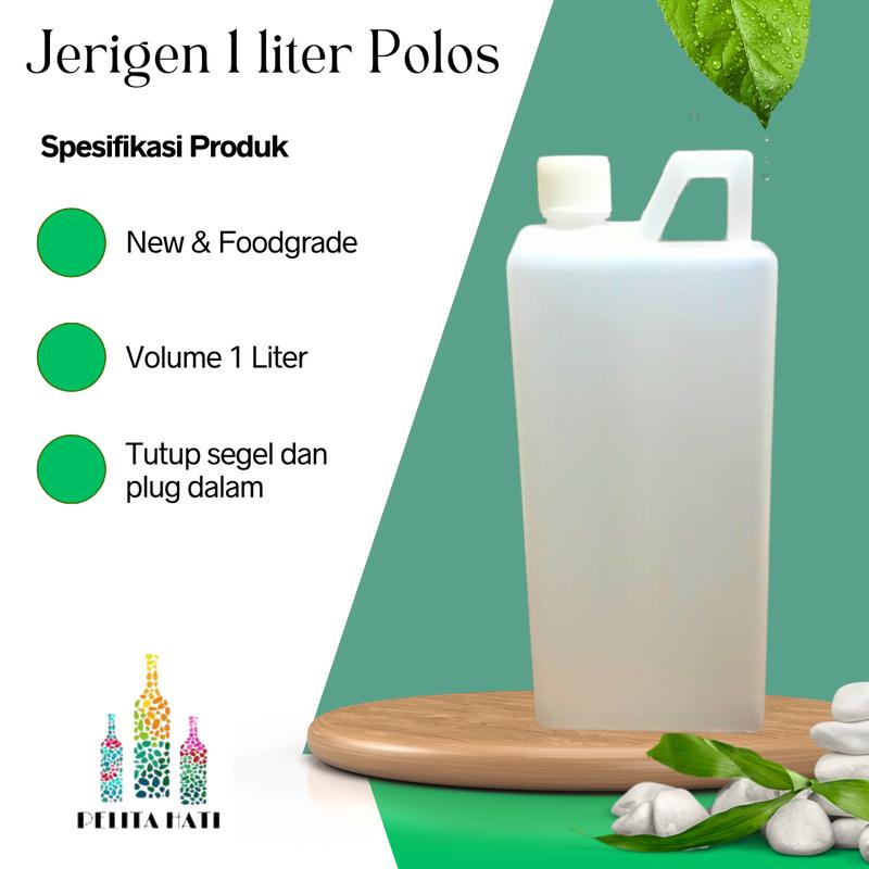 BOTOL JERIGEN/ DIRIGEN/ JIRIGEN/ DIRIJEN 1 LITER HARGA DISTRIBUTOR ...