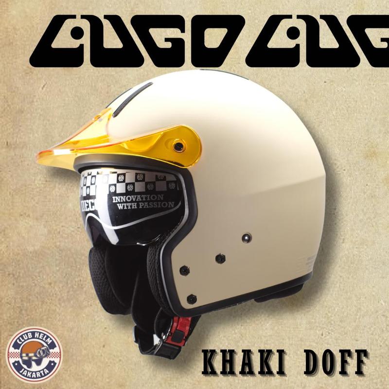 Helm Retro Premium LUGO DECO untuk Pria & Wanita - Shop | Tokopedia