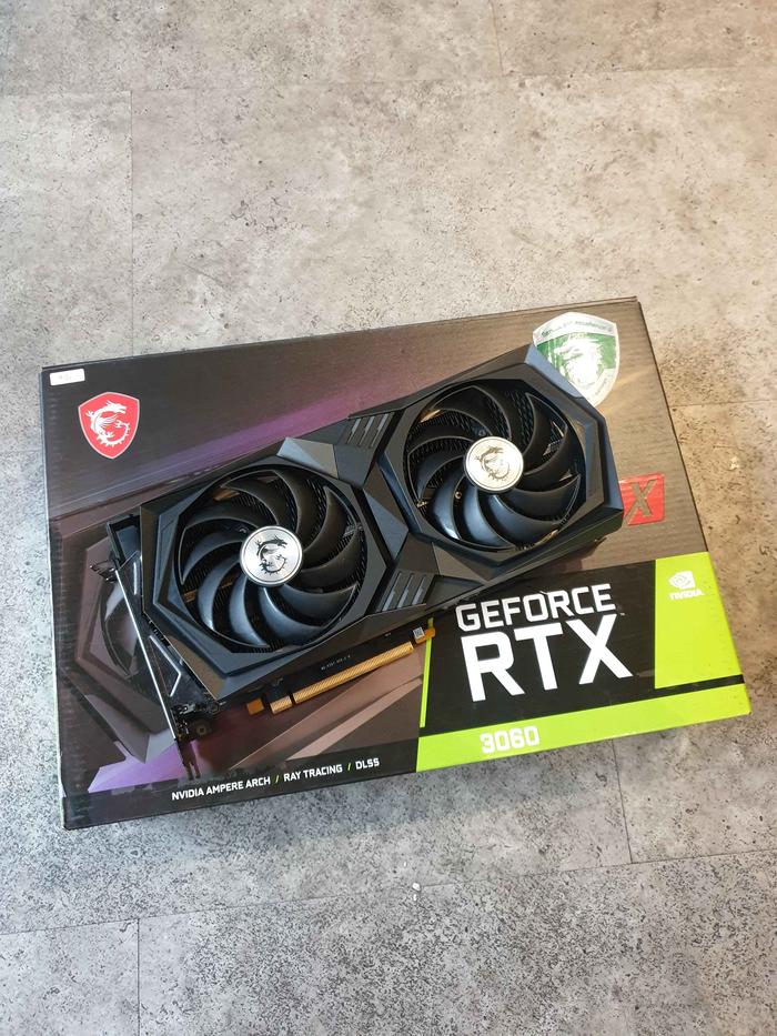 Jual MSI GEFORCE RTX 3060 GAMING X 12GB GDDR6 NVIDIA / 3060 12GB ...