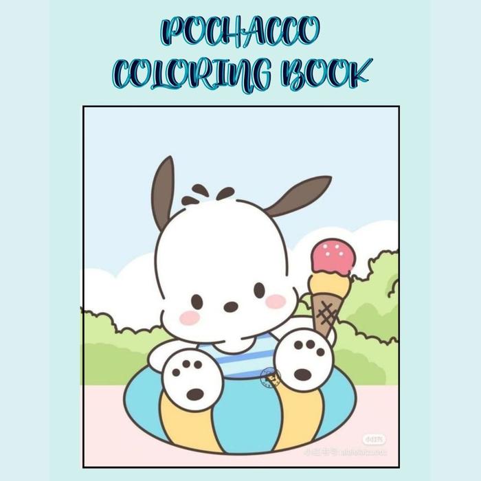 Jual POCHACCO Coloring Book For Adults Buku Mewarnai Remaja Anak TK SD ...