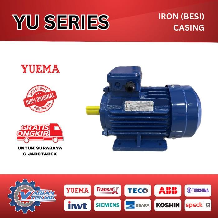 Promo Yuema YU 3000RPM/2POLE 2HP/1,5KW B3 Foot Mounted | Electric Motor ...