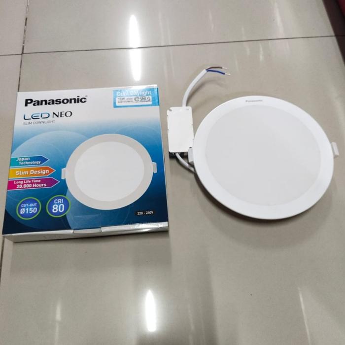 Jual PANASONIC Downlight LED Panel IB Tanam Neo Slim 15W 15 Watt ...