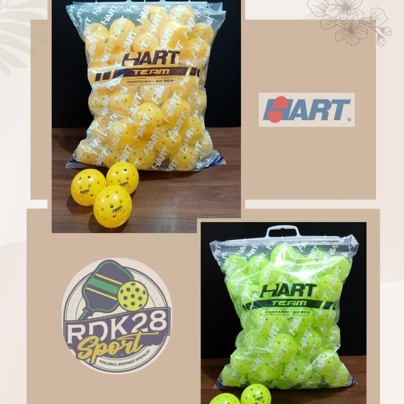 Pickle Ball Hart Team 40 Holes Rotational Moulding eceran 5pcs - Shop ...