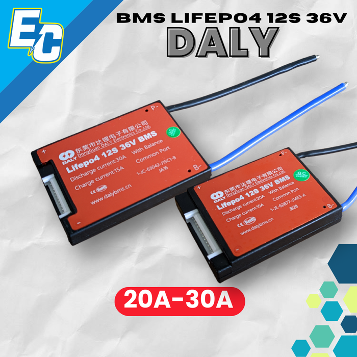 Jual DALY BMS 12S 36V Lifepo4 20A, 30A - Kab. Bantul - E-Clont | Tokopedia