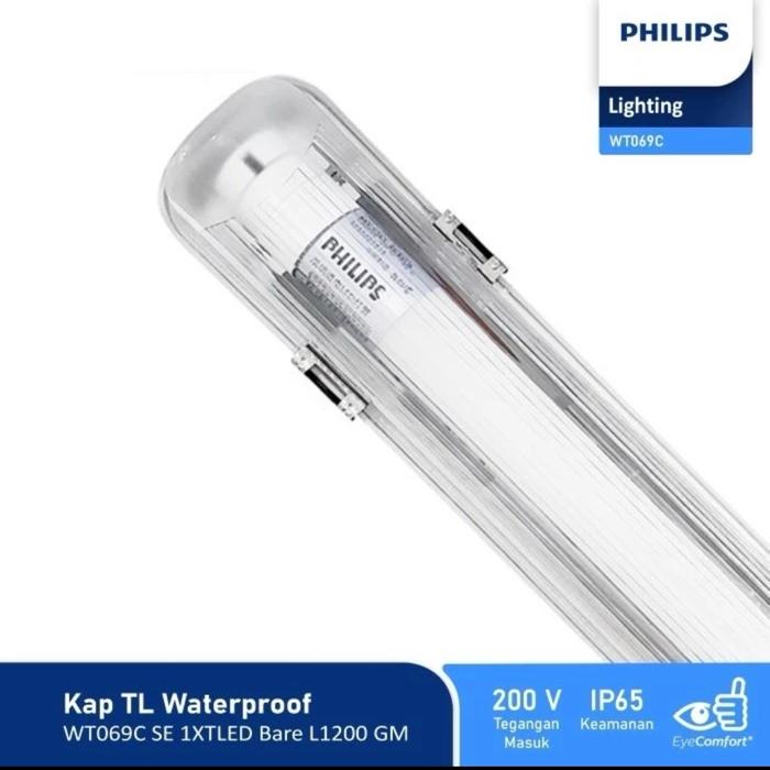 Jual Kap Lampu Outdoor WT069C 1x36 Philips Waterproof WT069C SE 1xTLED ...