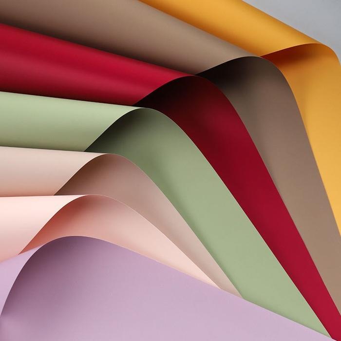 Jual Kertas Buket Full Color Polos Cellophane Wrapping Paper Kertas ...
