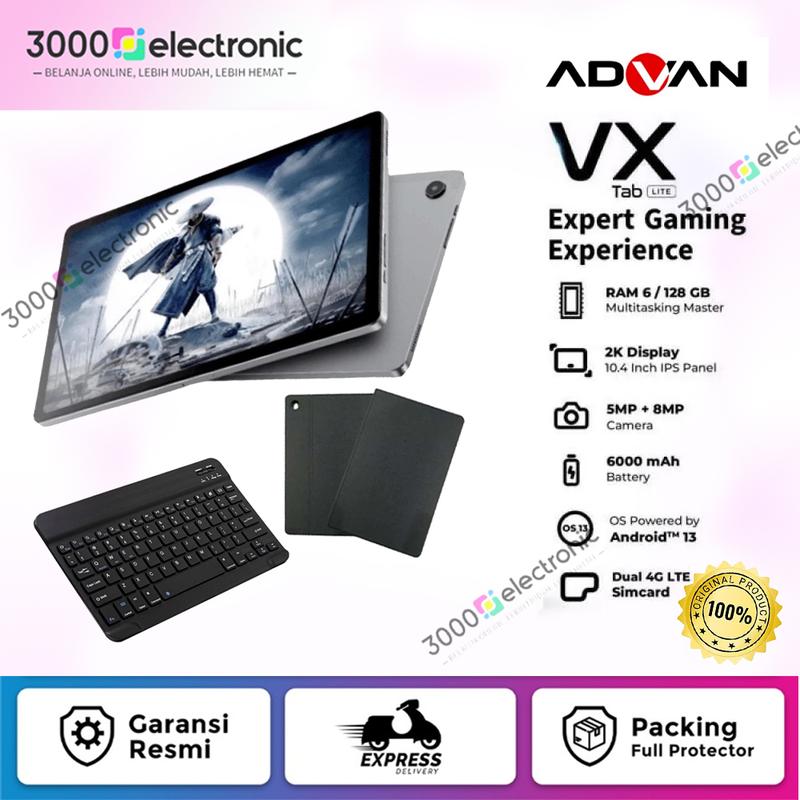 ADVAN TAB VX LITE ram 6GB 128GB Tablet 10.4” Octa Core 2.0Gh - Shop ...