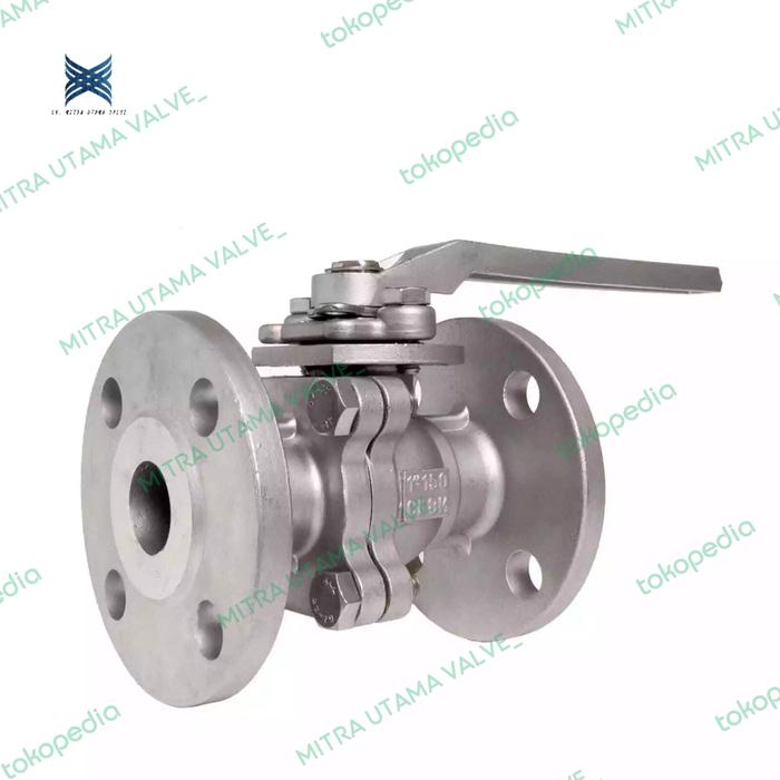 Jual 1-1/4" Stainless Steel (316) Flange Ball Valve - Jakarta Utara ...