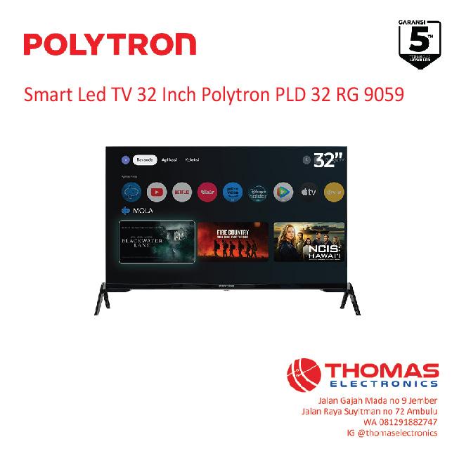 Google Led TV HD 32 Inch Polytron PLD 32RG9059 32RG 32 RG 9059 Garansi ...