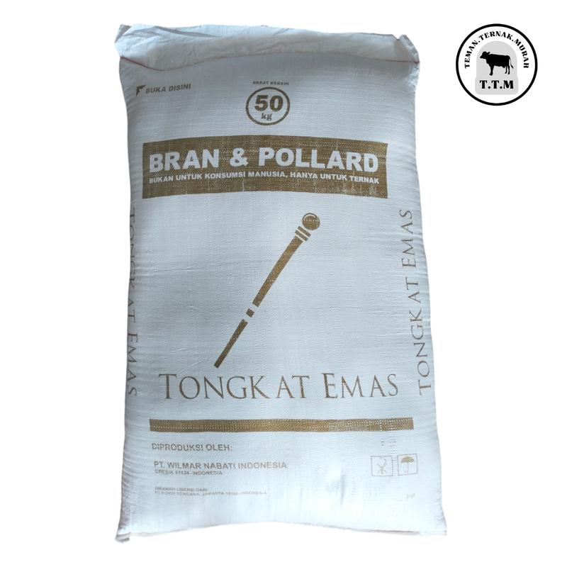 Bran & Polar Tongkat Emas - Repack 3Kg- Pakan Ternak- Polar pakan ...