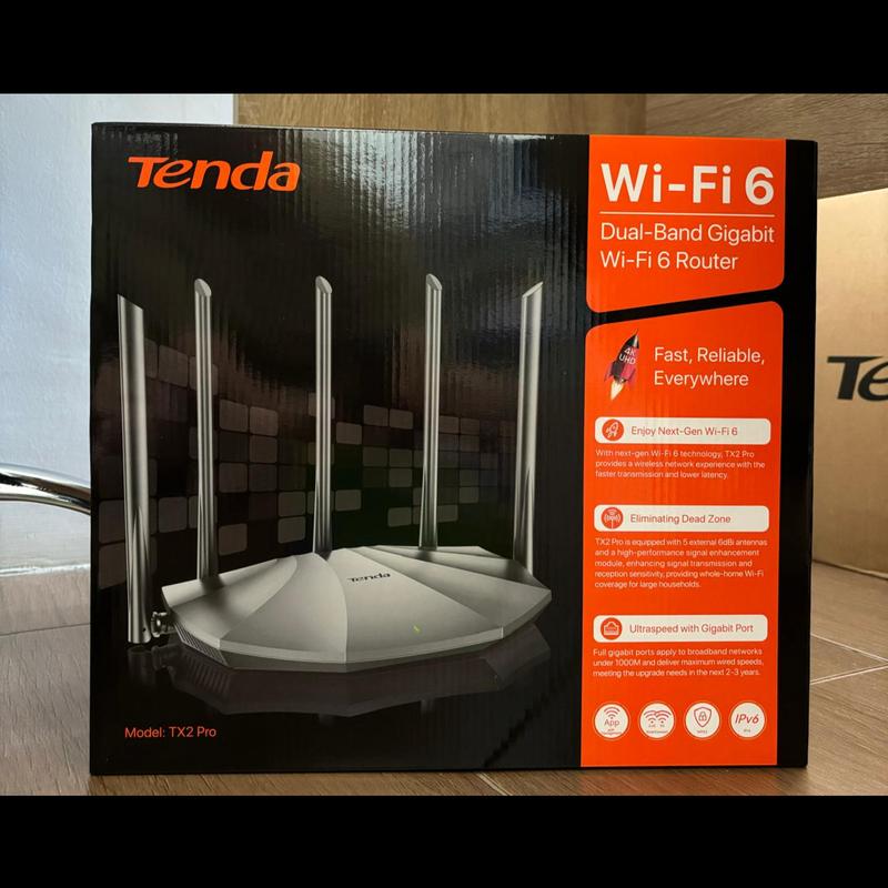 Tenda TX2 Pro Wi-Fi 6 Dual-Band Gigabit Wi-Fi 6 Router - Shop | Tokopedia