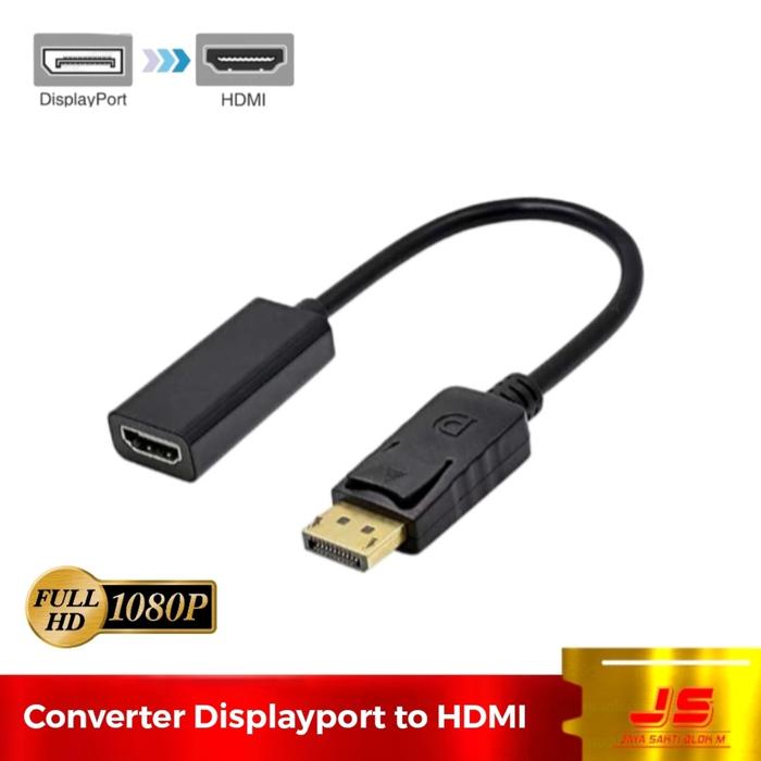 Promo DISPLAYPORT TO HDMI FEMALE /DP to HDMI CONVERTER - Jakarta ...