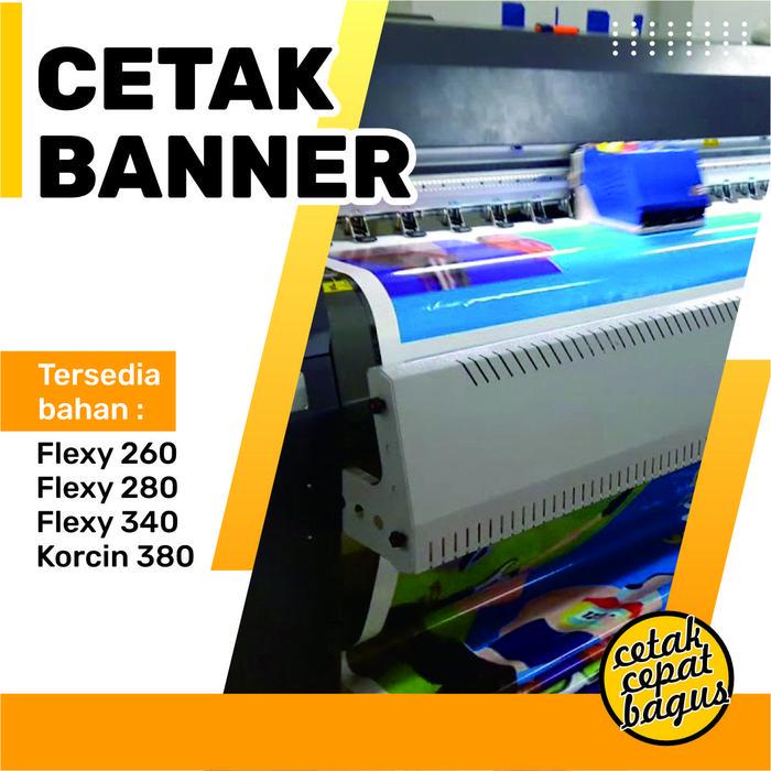 Jual Cetak Spanduk Banner Baligo Baliho Murah Flexy Flexi 260/280/340 ...