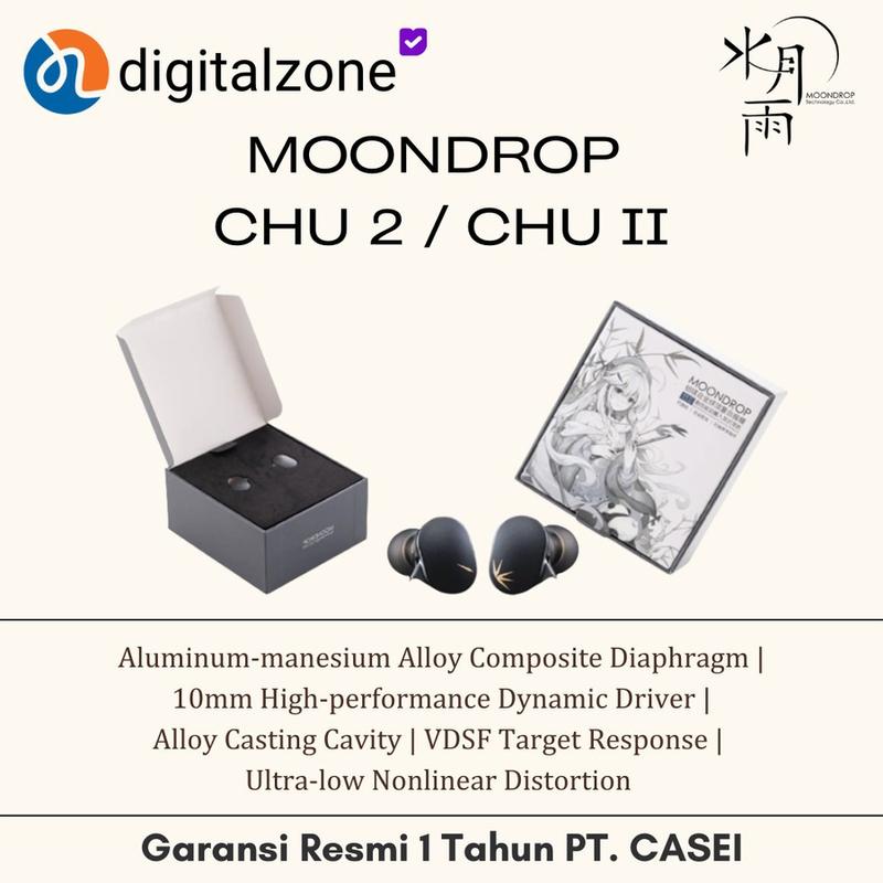 Moondrop CHU 2 II CHU2 End-game Entry-level Killer 2pin IEM Earphones ...