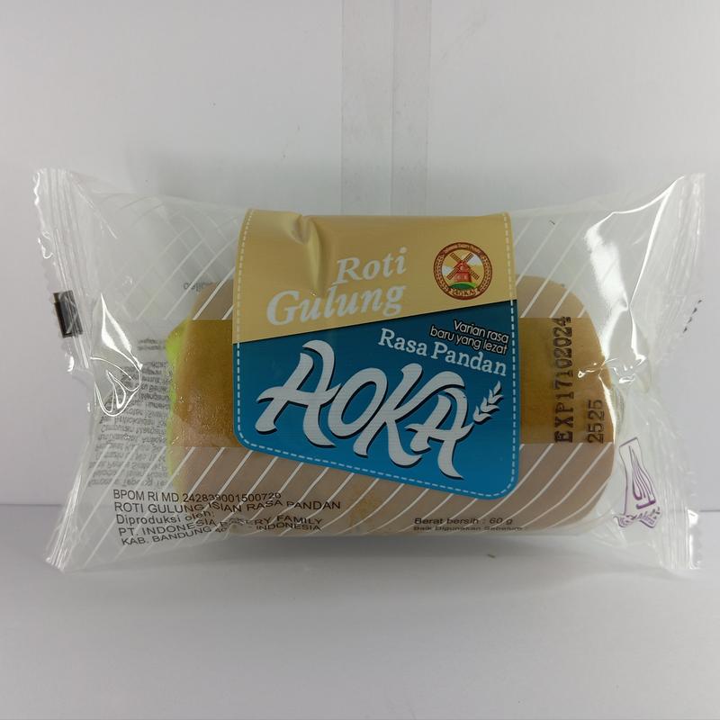Roti Gulung Aoka Rasa Pandan - Shop | Tokopedia
