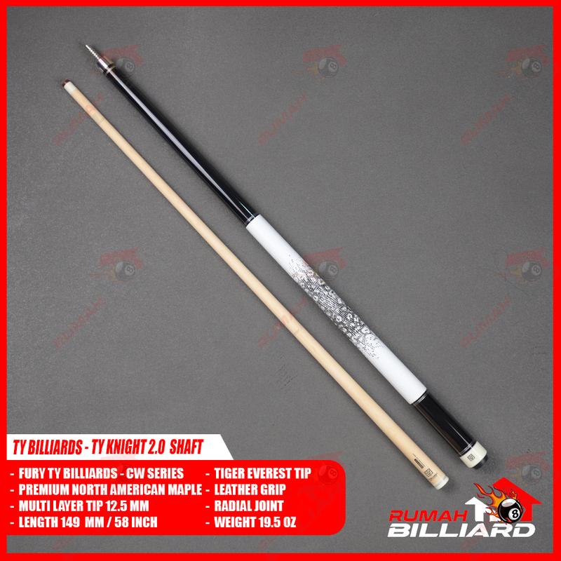 Stick Billiard - Billiard Cue - TY CW-4 - White - TY Knight 2.0 - Shop ...