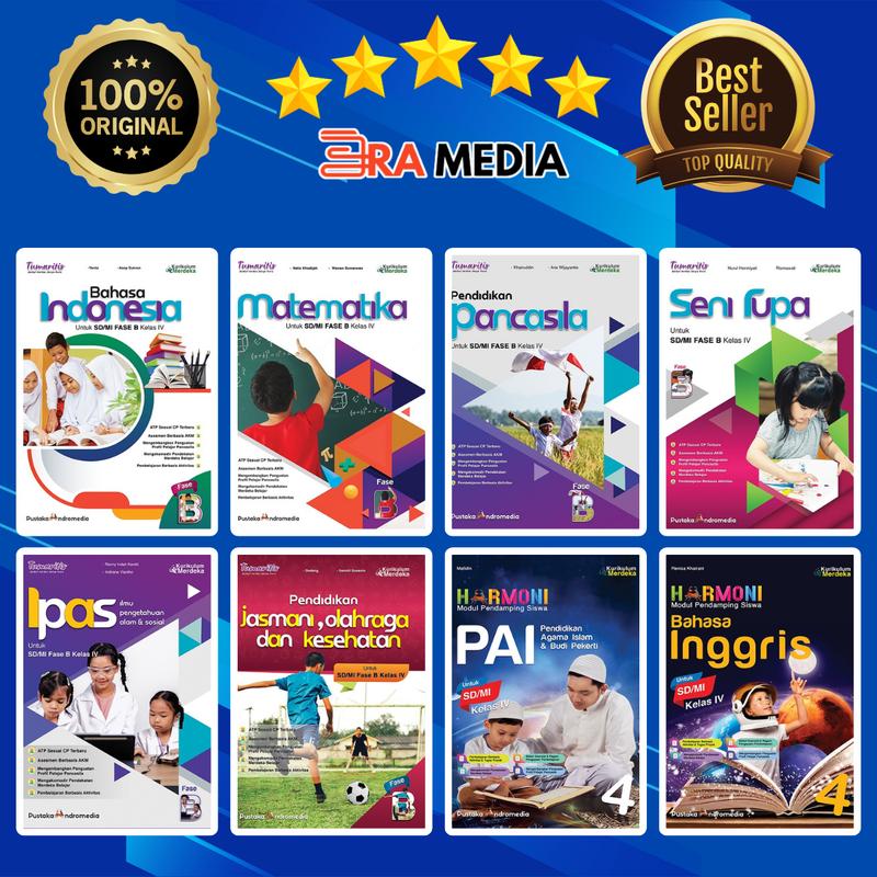 Buku Modul Tumaritis & Harmoni Fase B Kelas 4 Bahasa Indonesia, - Shop ...