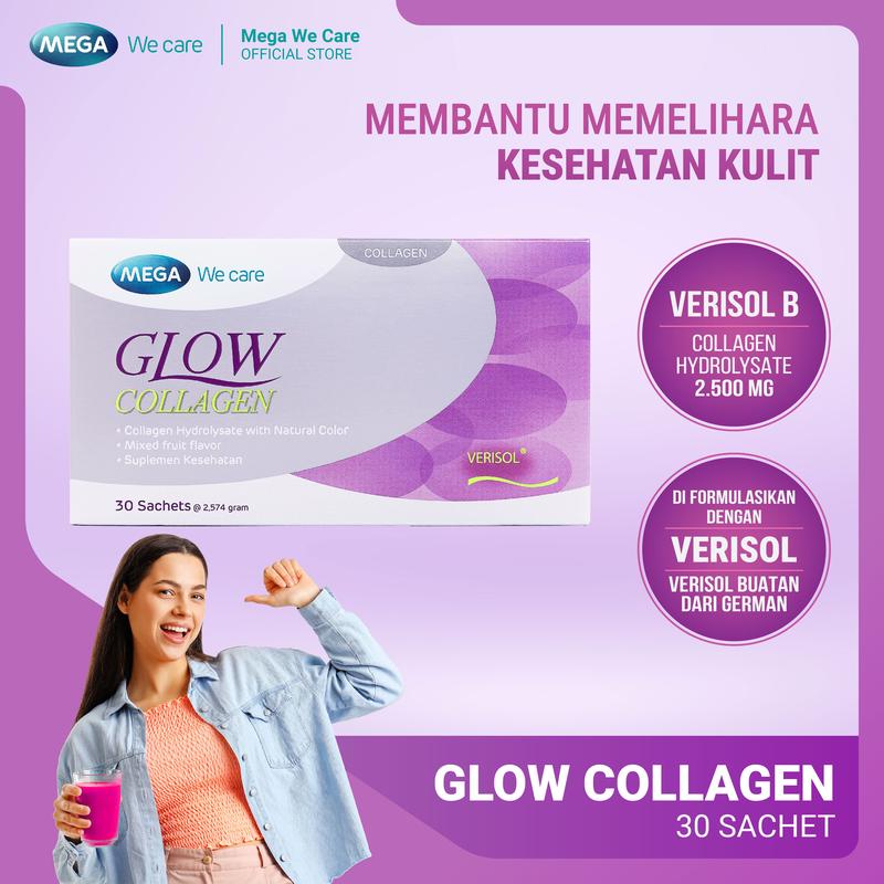 Mega We Care Glow Collagen / Minuman Collagen / Memelihara Kesehatan ...