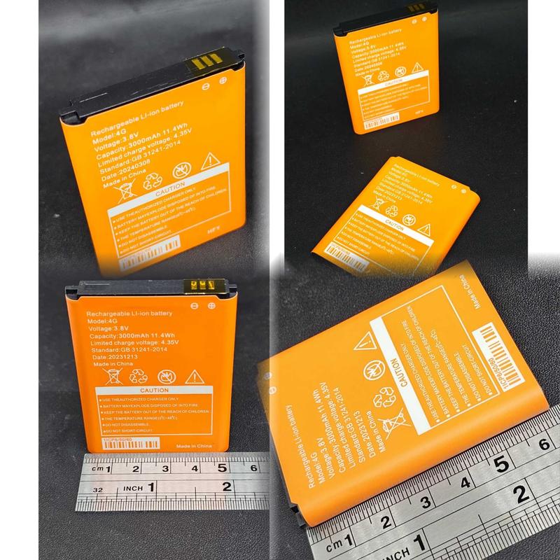 Battery Baterai GB 31241-2014 3000mAh Untuk Modem 4G Lte Modem Telkomsel E5785 Pro 8916 dll ...