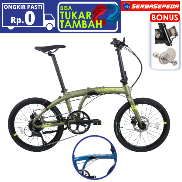 Jual Sepeda Lipat | Sepeda Polygon Urbano 5 - Biru - Kota Bekasi ...