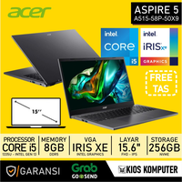 Jual ACER ASPIRE 5 A515 58P I5-1335U 8GB DDR5 256GB SSD NVME INTEL IRIS ...