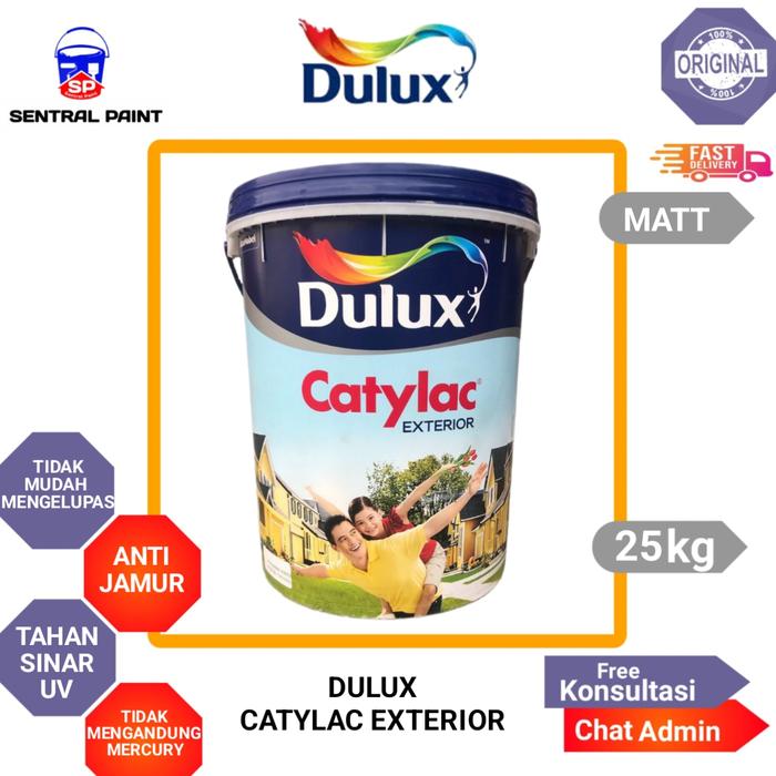 Jual DULUX CATYLAC EXTERIOR 25KG (PAIL) (INSTANT) - Putih - Jakarta ...