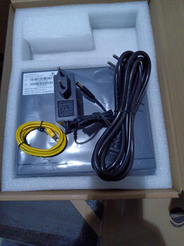 V-SOL V1600GS-F WITH FAN L3 1 Port GPON OLT VSOL 128 USER AC+DC 12V ...