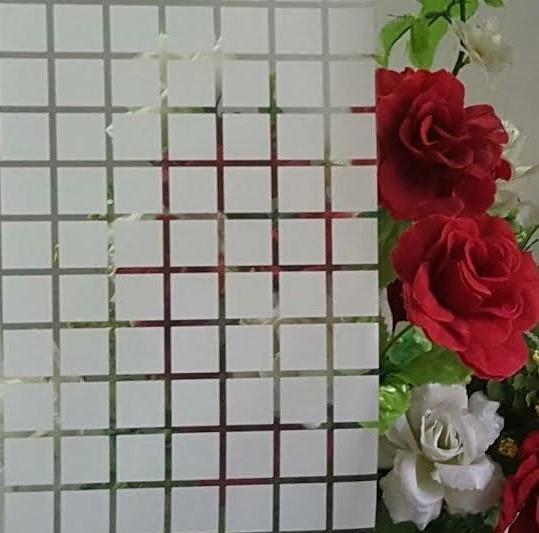 Sticker / Stiker Kaca Film Sandblast Sunblast motif 9560 Kotak - Shop ...