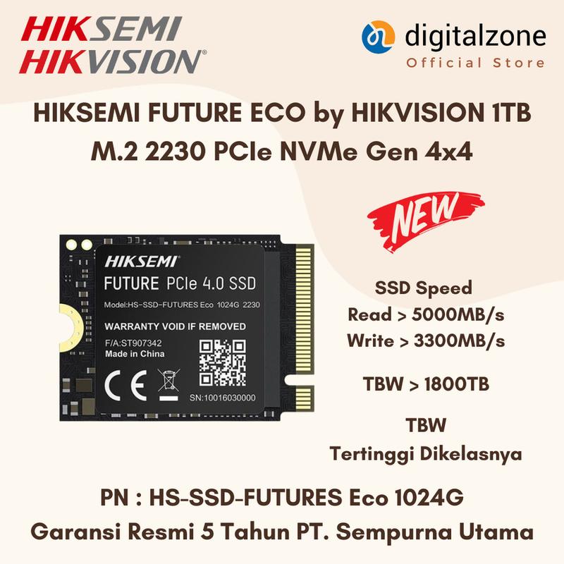 SSD M.2 2230 1TB M2 2230 1TB NVMe - Hiksemi FUTURE ECO 1TB M.2 - Shop ...