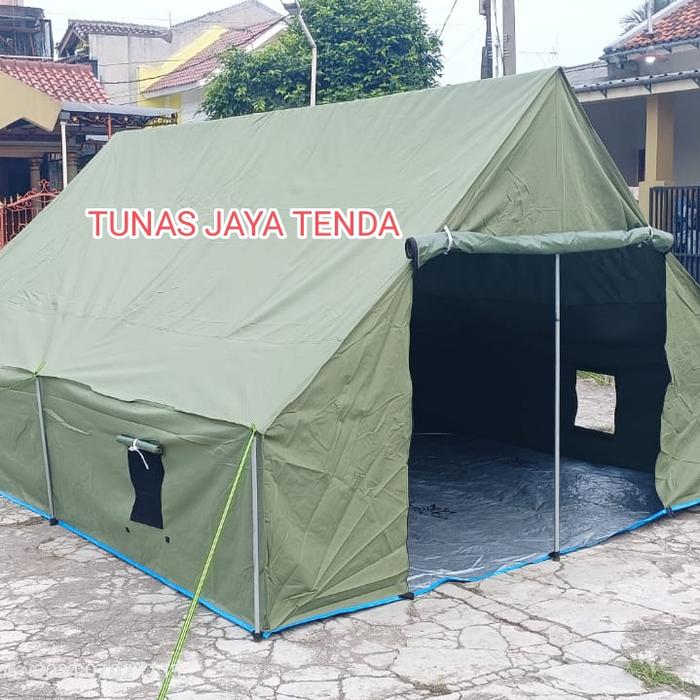 Jual TENDA PRAMUKA/REGU/ BARAK 4x6X2 FULL DINIR LION 300 FULLSET - Kab ...