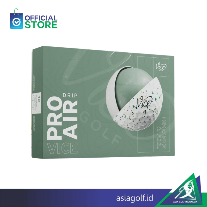 Promo Ball Golf Vice Pro Air Drip 24 | Golf | Bola Golf - Black/Red ...