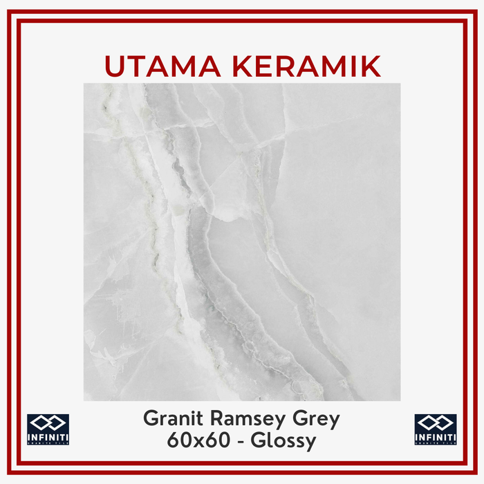 Jual Granit infiniti ramsey grey glossy 60x60 kw 1 - granit lantai ...