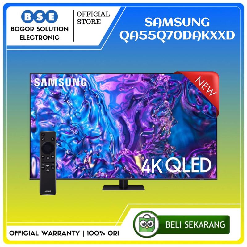 [RESMI] TV Samsung Qled 55 Inch Smart TV 55Q70D 4K UHD QA55Q70DAKXXD ...