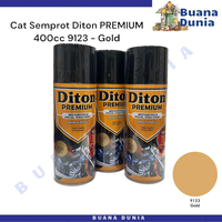 Jual Pilox DITON PREMIUM 400cc | 9123 Gold 400ml | Pilok Cat Semprot ...