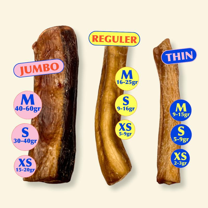 Bully Stick Treatology - Snack Anjing Dehydrated untuk Meningkatkan ...