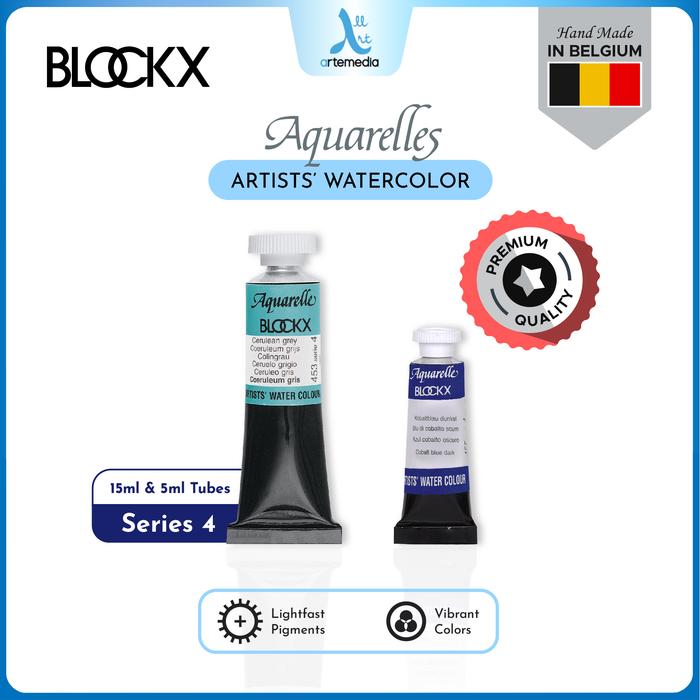 Promo Blockx Aquarelle Tube Series 4 Artists Watercolor Paint Cat Air ...