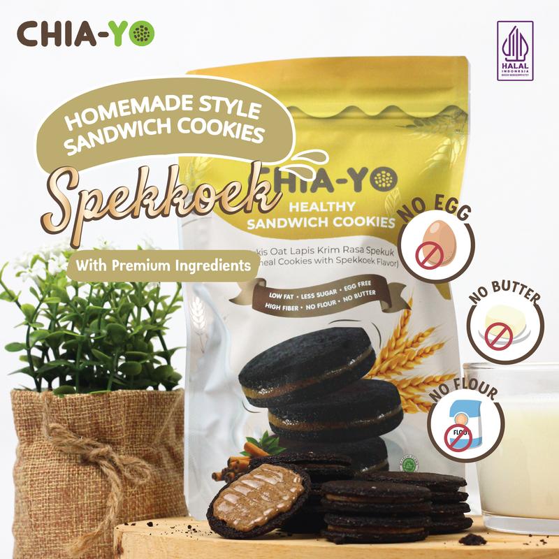 Chiayo Sandwich Cookies Spekuk - Shop | Tokopedia