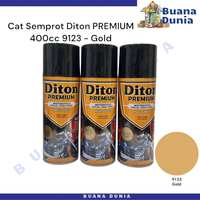 Jual Pilox DITON PREMIUM 400cc | 9123 Gold 400ml | Pilok Cat Semprot ...